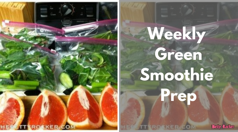 Easy Weekly Green Smoothie Set-Up & Prep