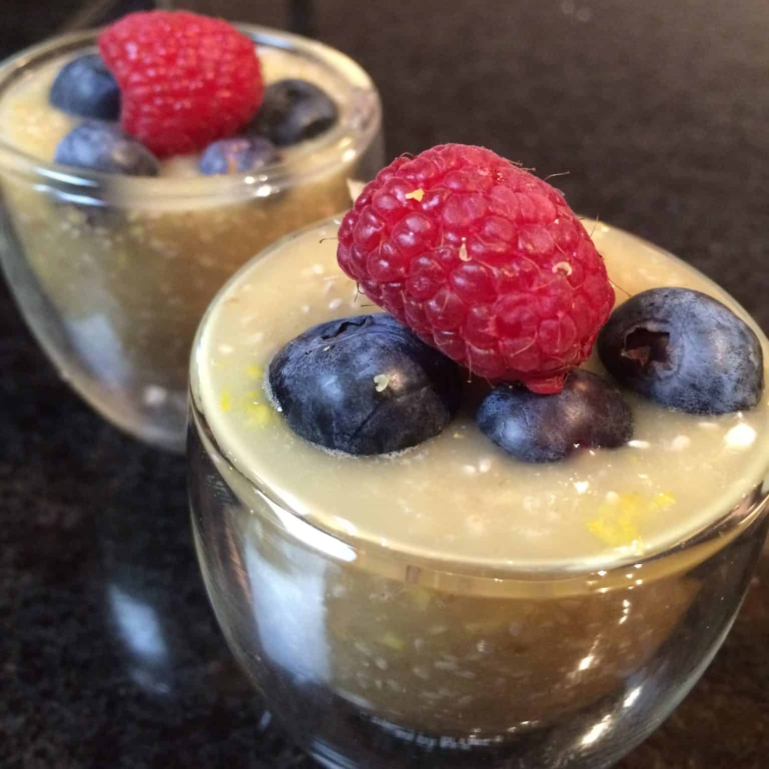 White Chia Grapefruit Ginger Cups - The Betty Rocker