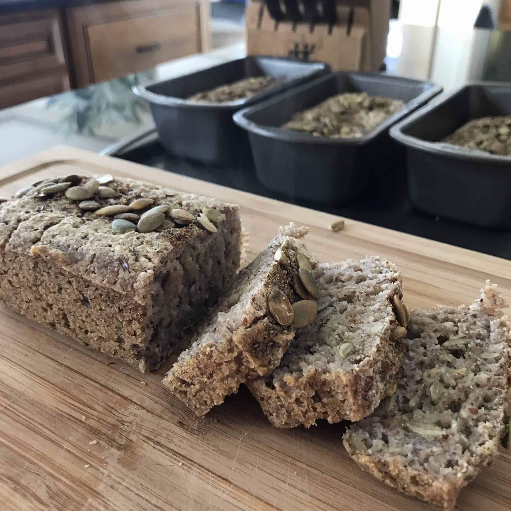 Buckwheat Bread (gluten-free, dairy-free, egg-free) - The Betty Rocker