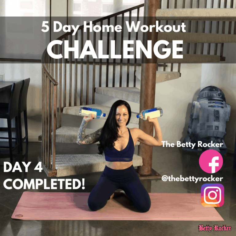 Day 4: 5 Day Home Workout Challenge - Total Core Domination - The Betty ...