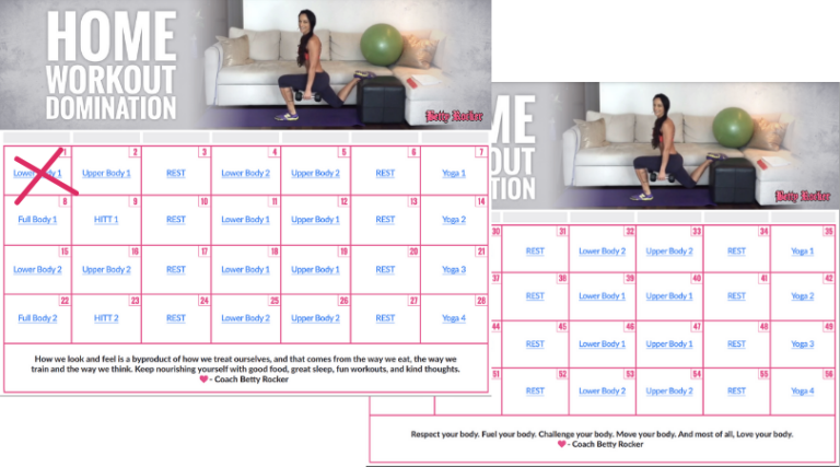 Upper Body and Core Supersets - The Betty Rocker