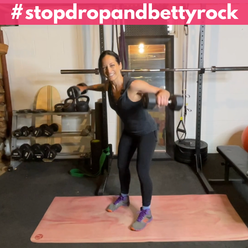 Fast Upper Body Fire Workout - The Betty Rocker