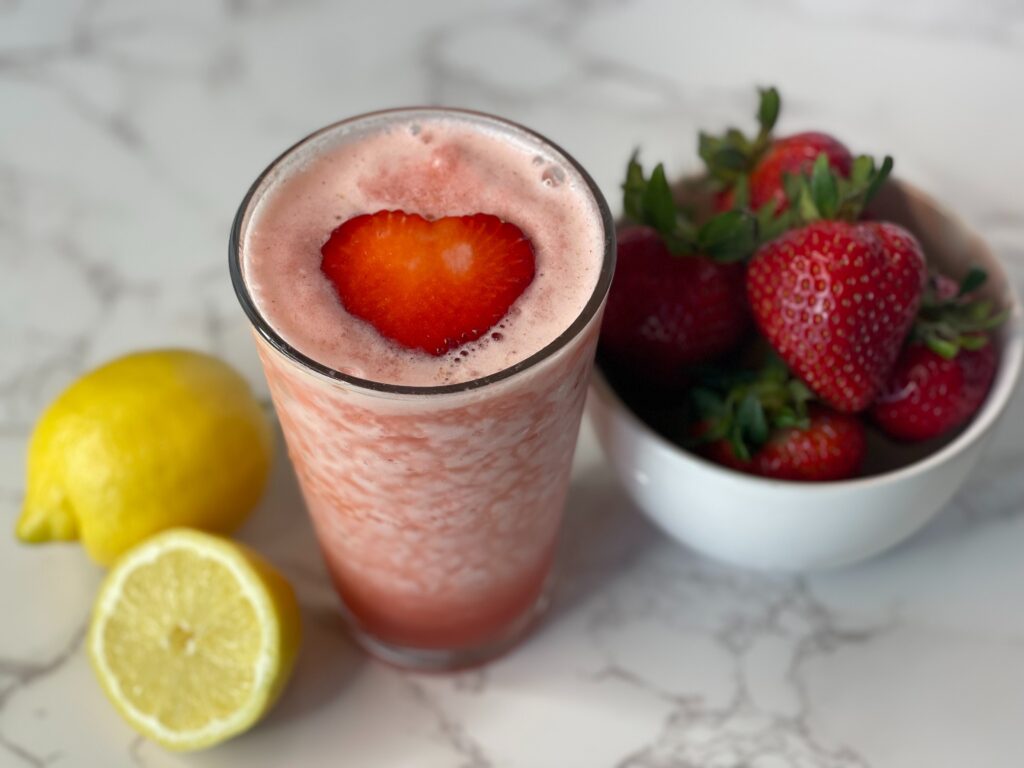 Berry Lemonade Workout Slushie - The Betty Rocker