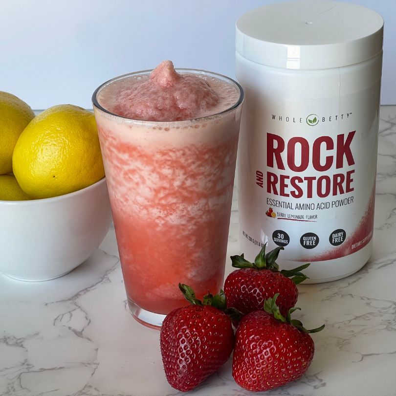 Berry Lemonade Workout Slushie - The Betty Rocker