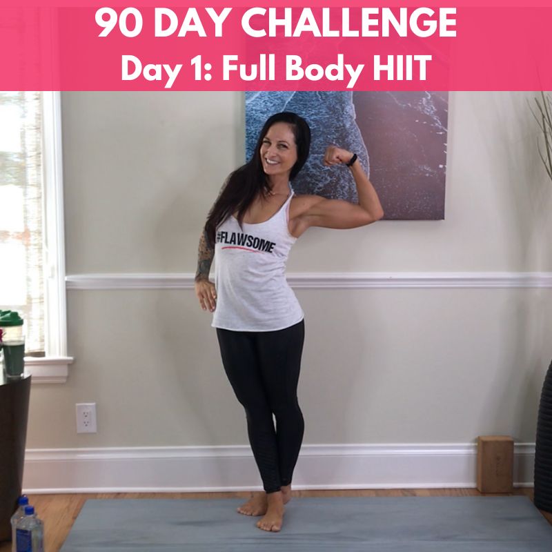 90 Day Challenge Day 1: Full Body HIIT - The Betty Rocker